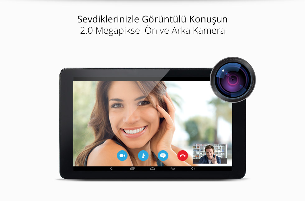 Empire Tab 9.0 Silver - Çift Çekirdek İşlemcili, Alüminyum Kasa HD ...